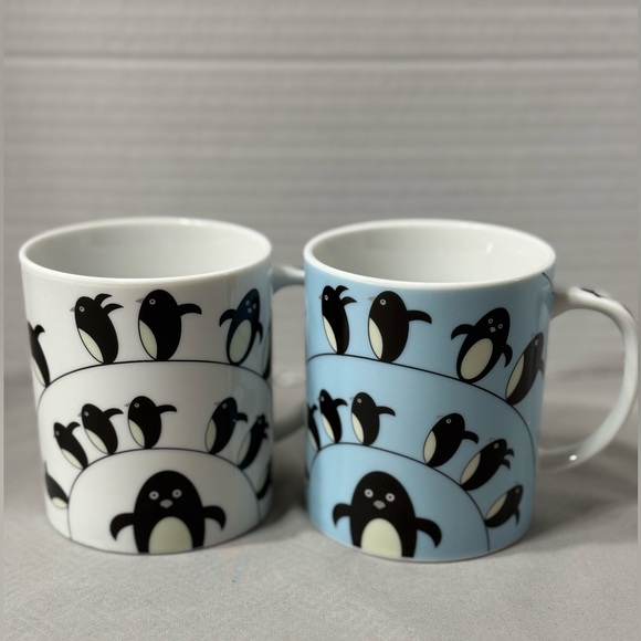 Jewel Japan | Kitchen | Jewel Penguin Themed Ceramic Mugs Cups Lot Of 2 ...